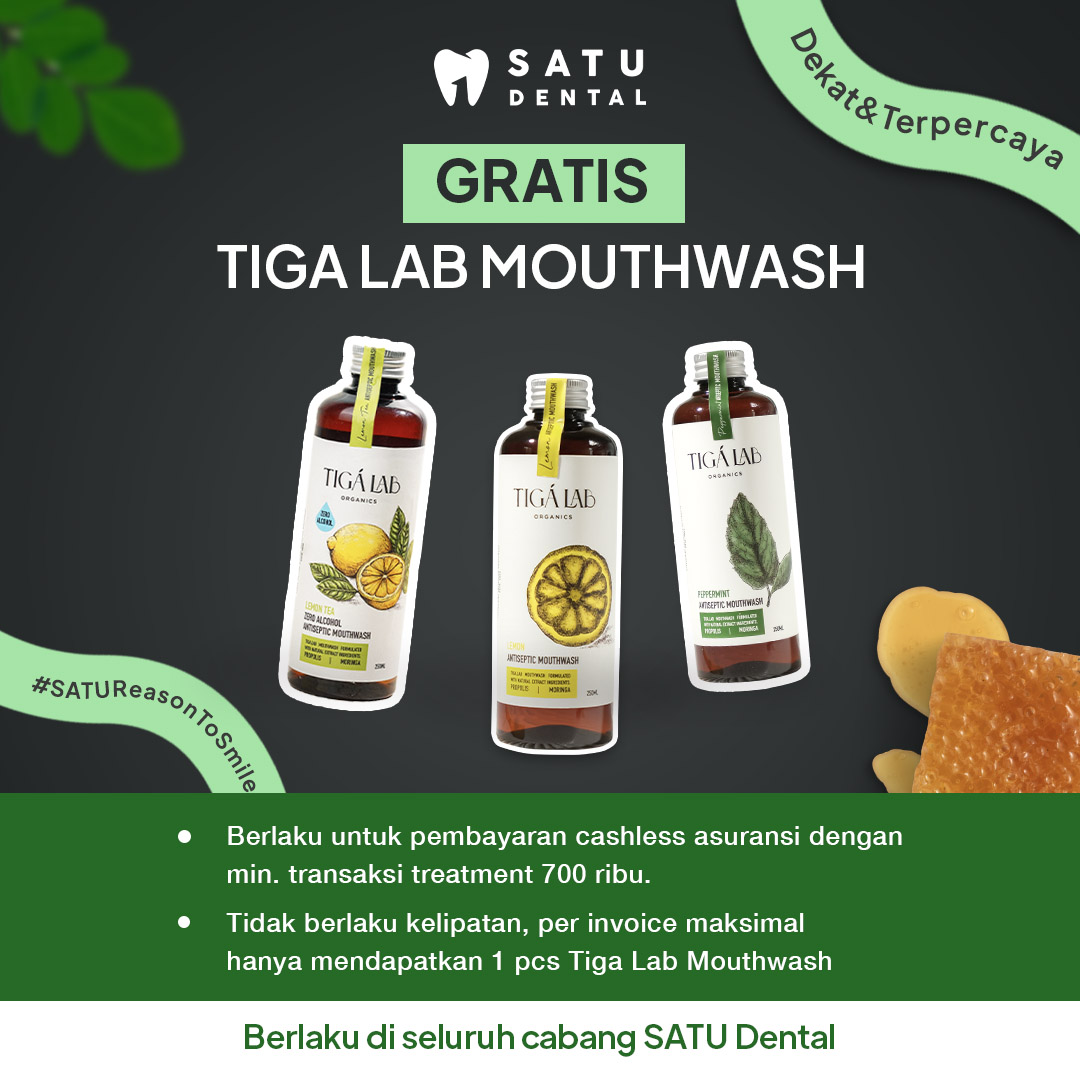 Klinik Gigi SATU Dental - Promo Perawatan Gigi