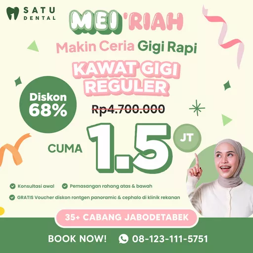Klinik Gigi SATU Dental - Promo Perawatan Gigi