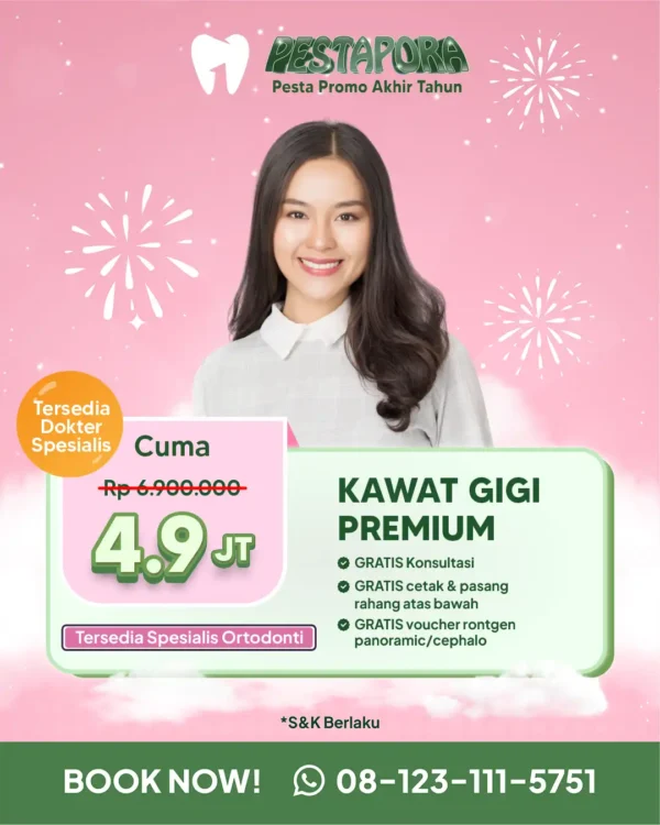 Promo Kawat Gigi Premium Surabaya - Klinik Gigi SATU Dental